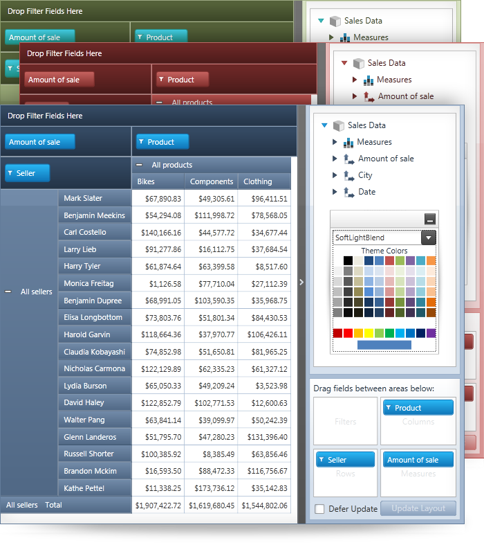 リソース ウォッシャー - Infragistics Ultimate UI for WPF