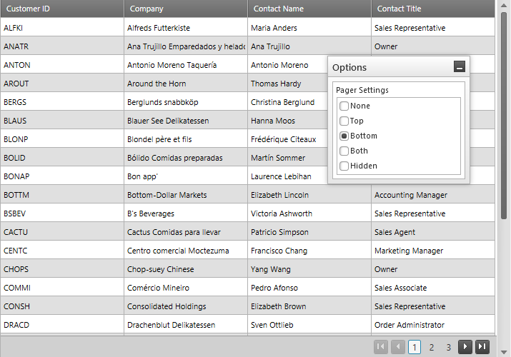 Paging Grid Wpf 
