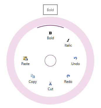 xamRadialMenu - Infragistics WPF™ Help